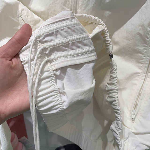 Adidas Clover Women's 2024 Autumn New Windproof Clothes Woven Loose ...