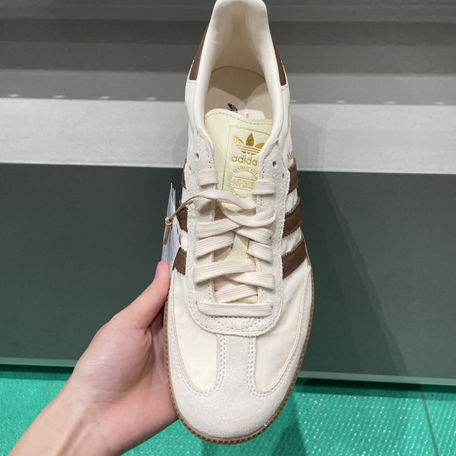 Adidas clover men's and women's shoes Samba OG classic retro T-head ...