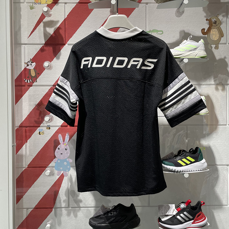 Adidas Clover men's and women's 2024 autumn retro football style V-neck ...