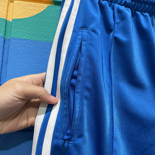 Adidas clover women's trousers spring and autumn retro three-stripe ...