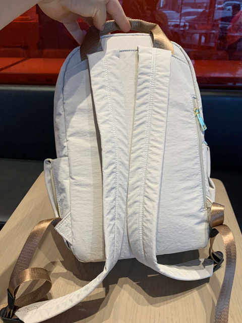 24 New Authentic Fr Lightweight Simple Casual Soft Waxy Milky Backpack ...