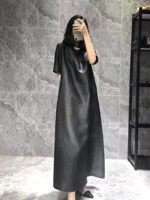 Niche Design Heavyweight Silk Fragrant Cloud Yarn Silk Minimalist Loose ...