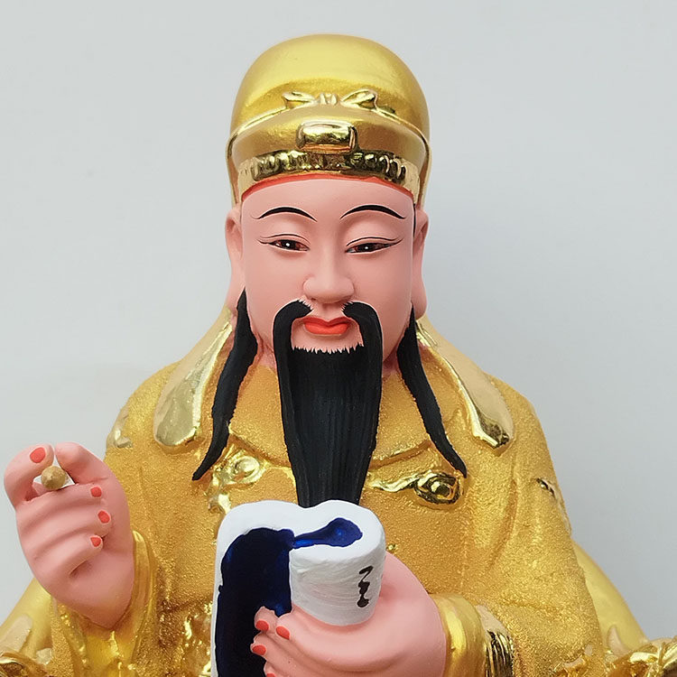 Wenchang God statues 16 -inch Wenqu Xingjun is worshiped by the resin ...