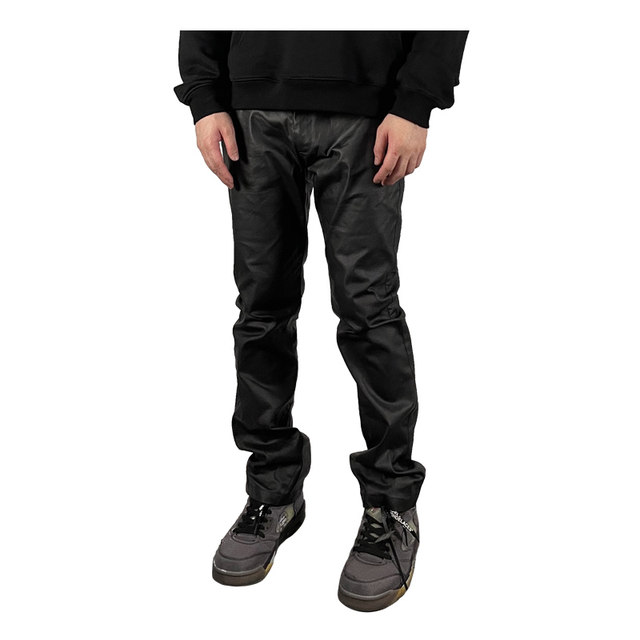 JCAESAR original high street RO horn coated stacked straight jeans ...