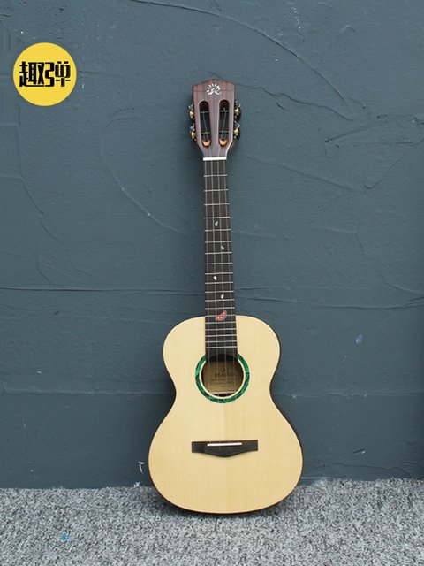 Fun playing Realsun Ruisheng watermelon SC371 ukulele 23-inch beginner ...