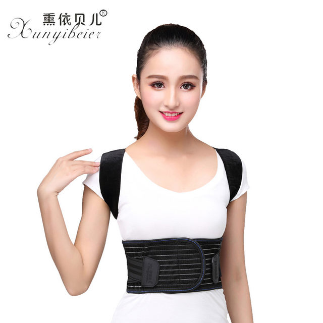 Back correction with D7 adult male and female students to correct the back with bending posture ...