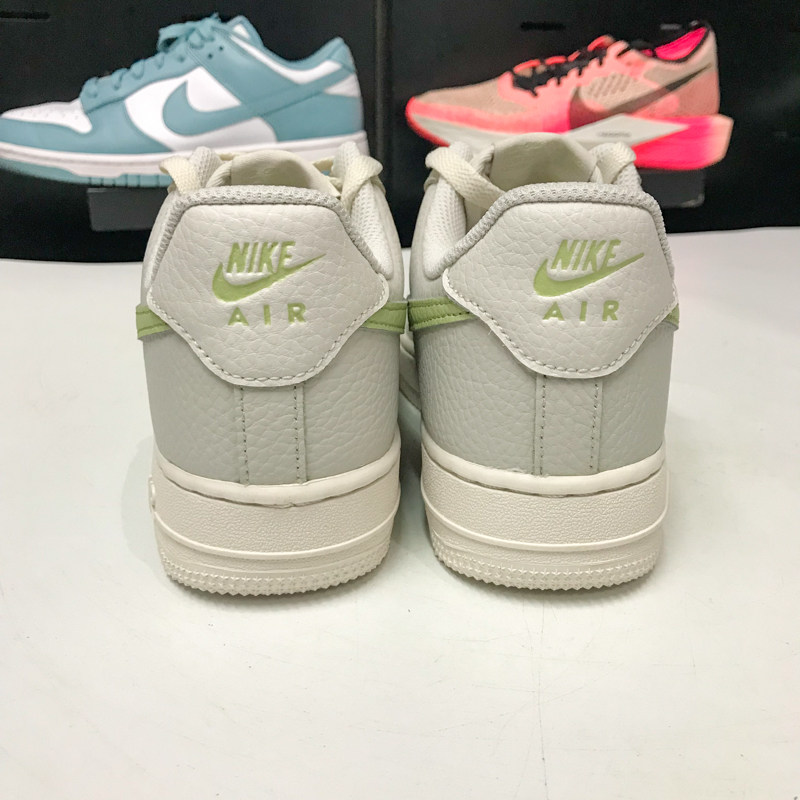 Nike women's shoes 2025 summer AF1 Air Force One Gray Green Retro Thick ...