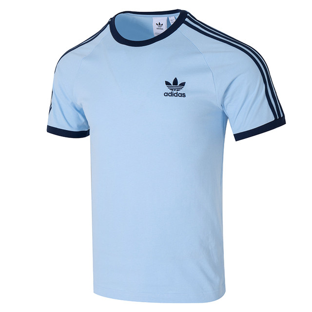 Adidas Clover Men's and Women's Clothing 2025 Spring Three-Stripe ...