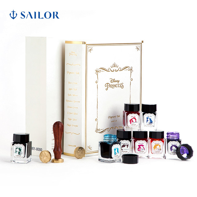 SailorxDisneyPrincess Disney Ink Eight Princesses Limited Edition Color ...