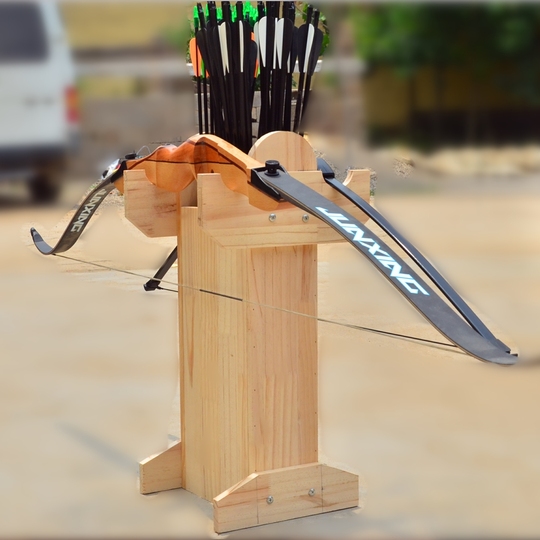 Set Arco e Frecce in Legno Massello Tradizionale Little Li Guang