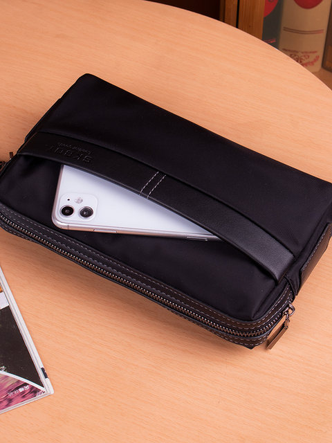 Fashion brand new hand-catch bag men's canvas handbag men's casual ...