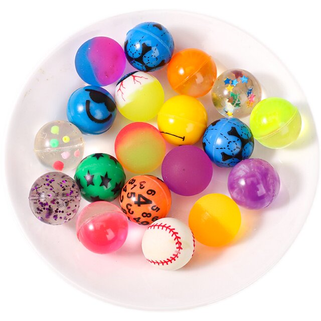 No. 27 bouncy ball one yuan gashapon machine bouncy ball children's toy ...