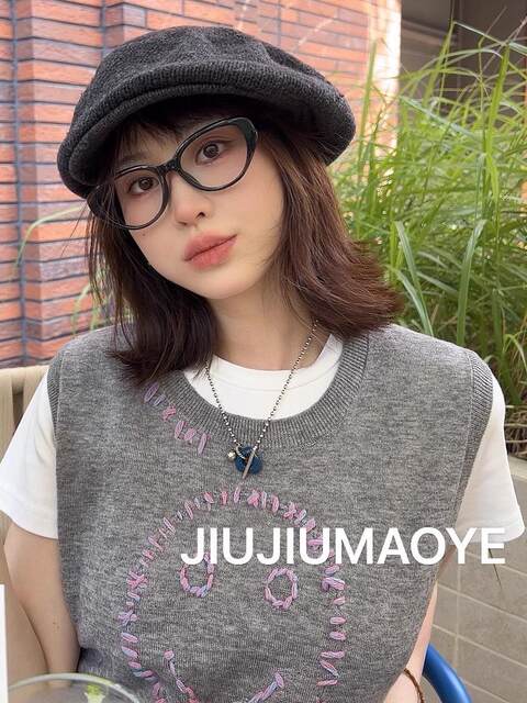 Large head circumference retro progressive hat Japanese beret spring ...