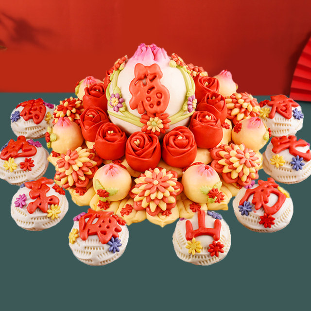 Shou Tao Buns Old Man Birthday Wishes Life Gifts He Shou Gifts for Life ...