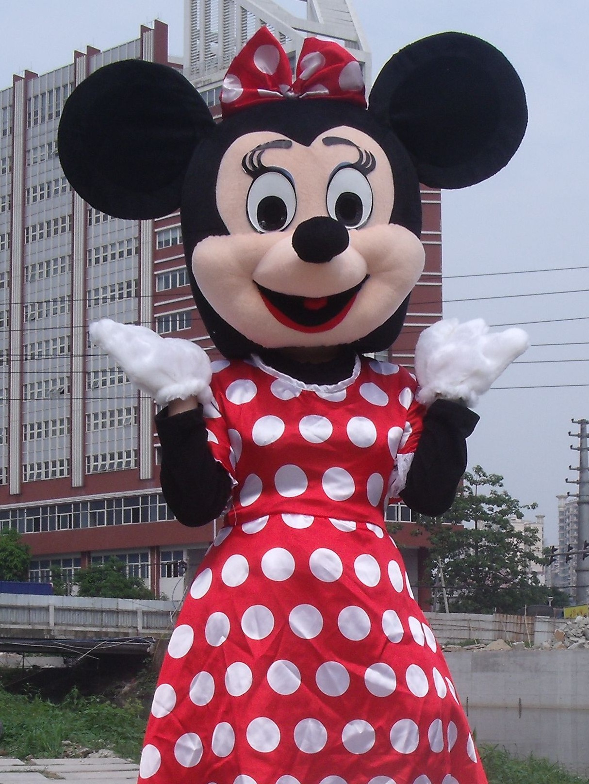 Happy Sheep Tuzki Mickey Mouse Costume - Adult Cosplay Outfit