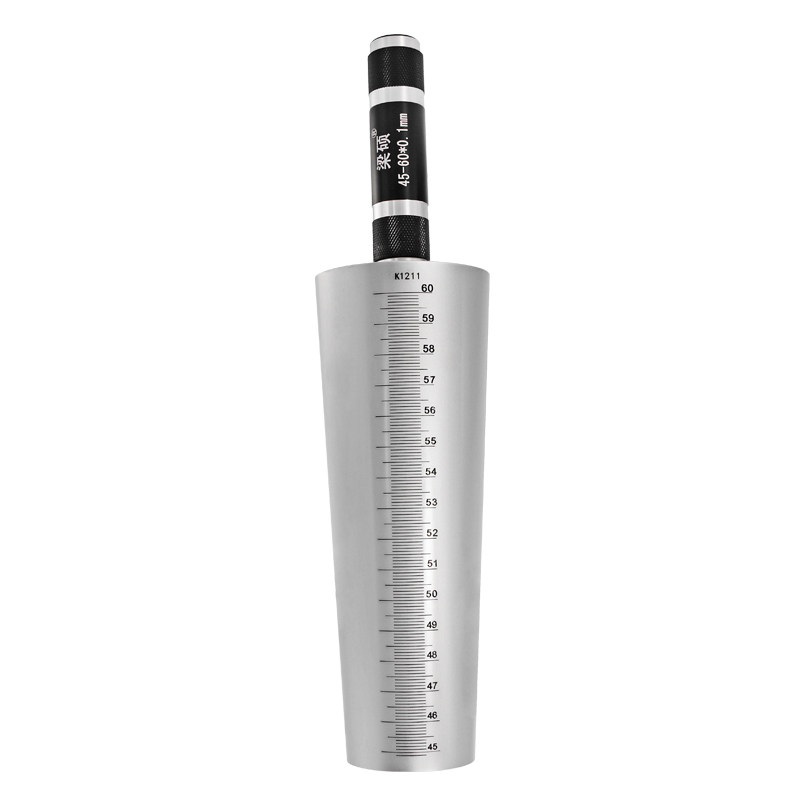 Conical aperture gauge feeler gauge inner diameter ruler conical ruler ...