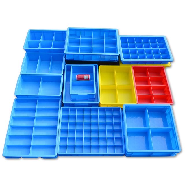 Plastic compartment box multi-compartment storage box material box ...