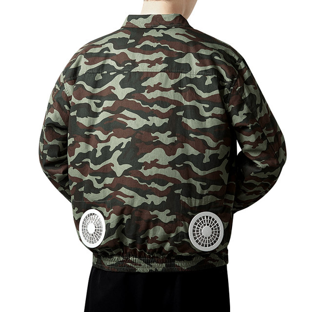 Fuxian clothes with fan for men and women, summer air-conditioned ...