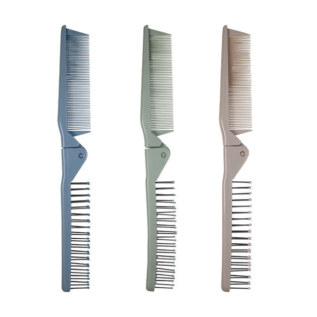 Folding comb for ladies and babies, portable, travel-friendly, hair ...