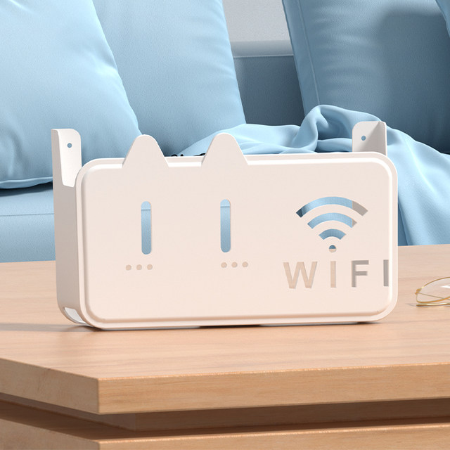 Router placement rack without punching wall-mounted set-top box fixed ...