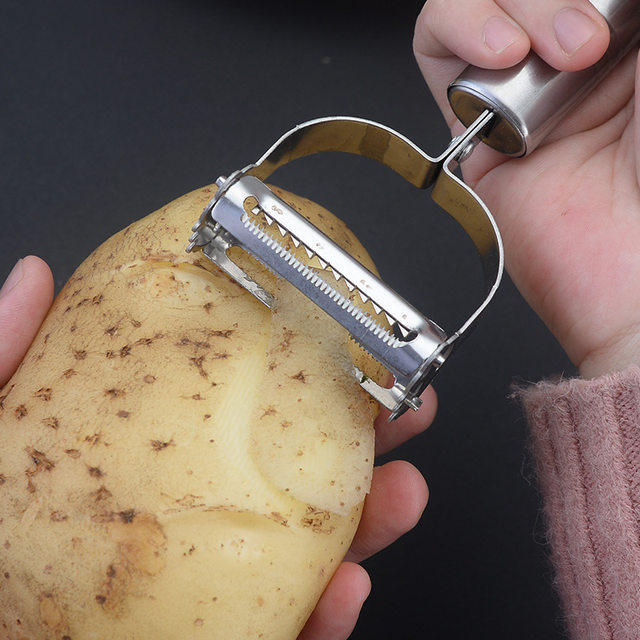 Peeling knife scraper kitchen special stainless steel multi-function ...