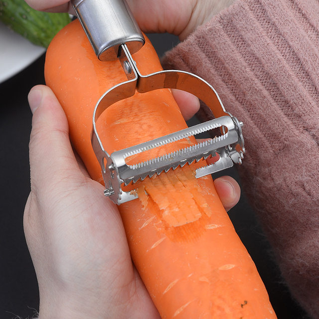 Peeling knife scraper kitchen special stainless steel multi-function ...