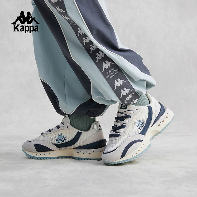 Kappa Kappa back-to-back retro running shoes 2024 new couple style ...