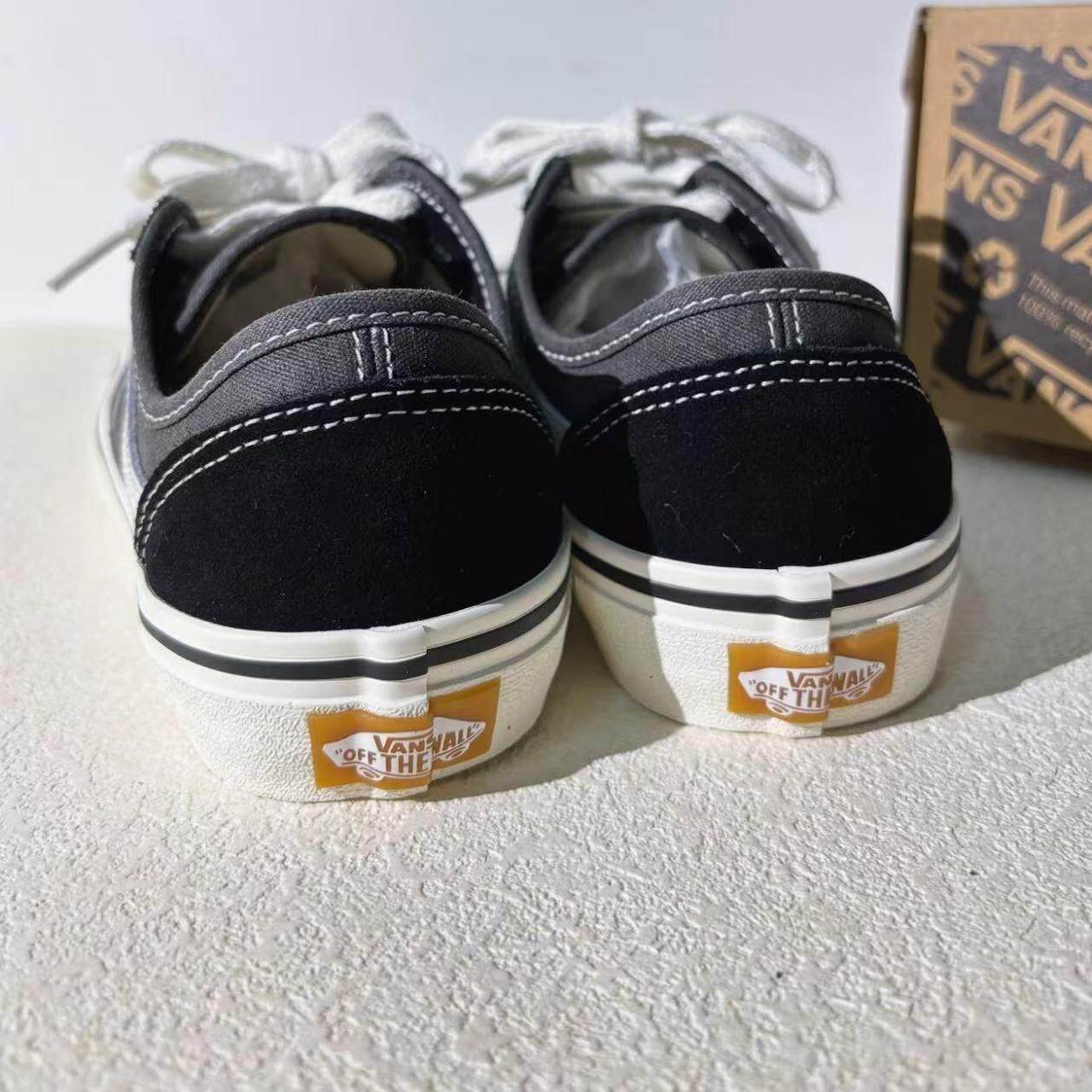 VANS Style 136 DECON VR3 casual low -top shoes black gray VN0A4BX9T5O