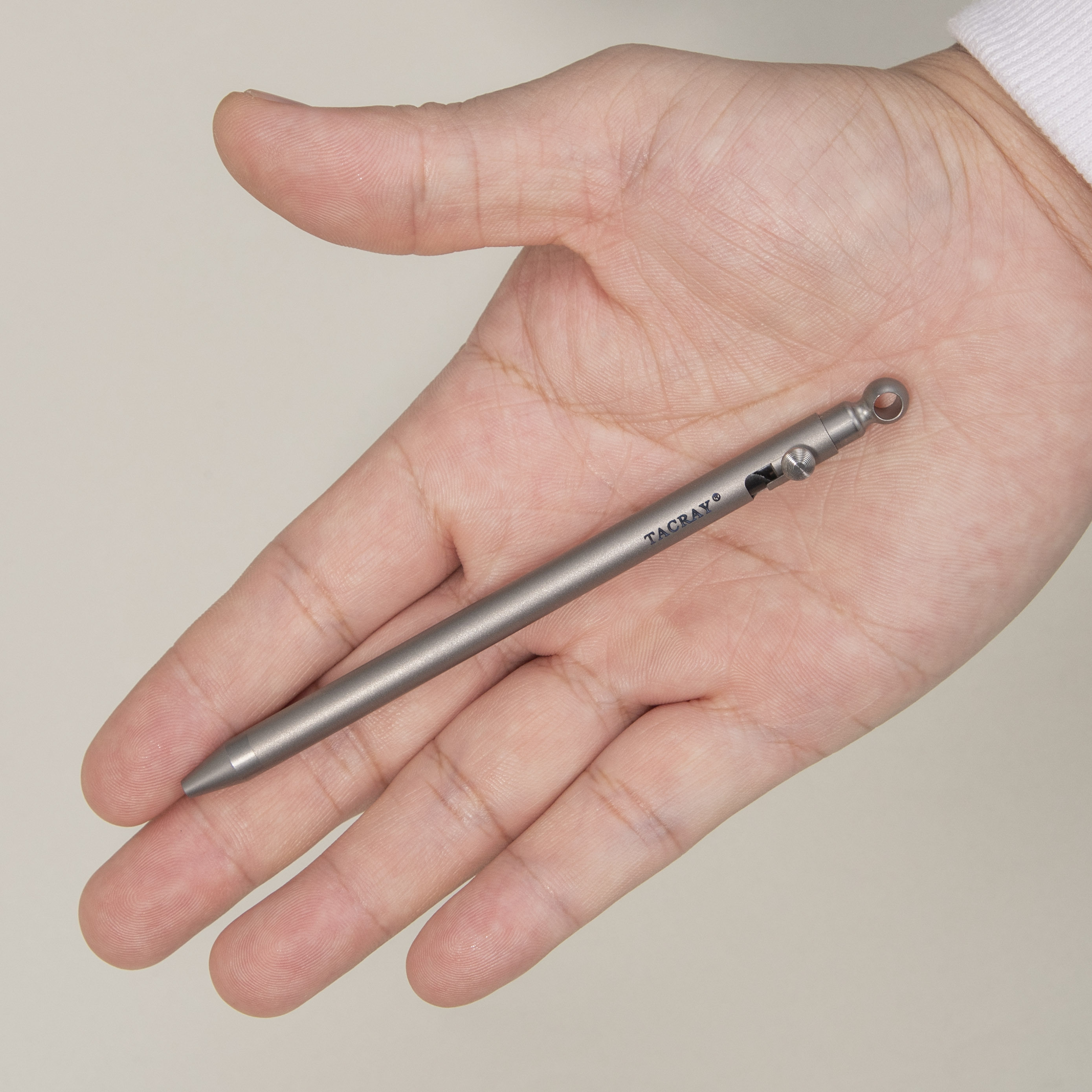 Tacray Titanium Pen Stand - Mini EDC Portable Key Pen