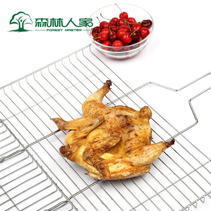 BBQ Fish Clip - Large Metal Grill Tool