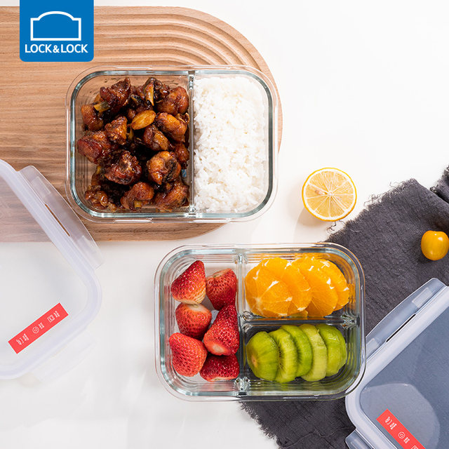 LOCK&LOCK glass crisper, microwaveable lunch box, lunch box for office ...