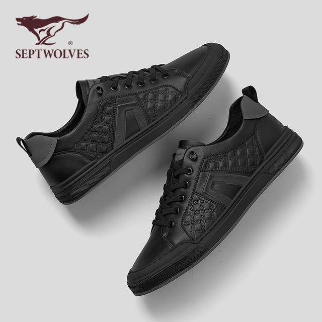 Septwolves versatile trendy shoes 2025 new winter men's shoes high-end ...
