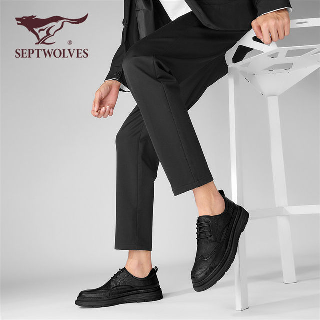 Septwolves casual shoes men's winter new style commuting versatile high ...