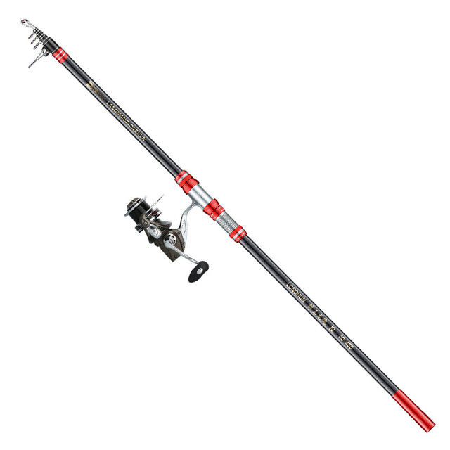 Wolf King Dragon Soul Long Section Long-distance Casting Rod Sea Rod ...