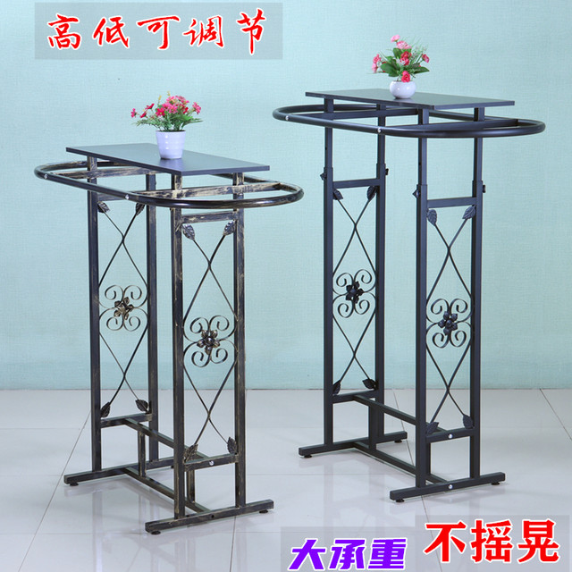 Clothing store display rack parallel bars floor-standing women's ...