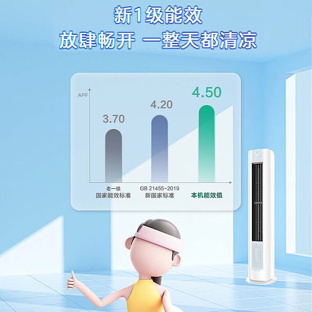 Haier home living room vertical air conditioner 3 hp 2p first-level ...