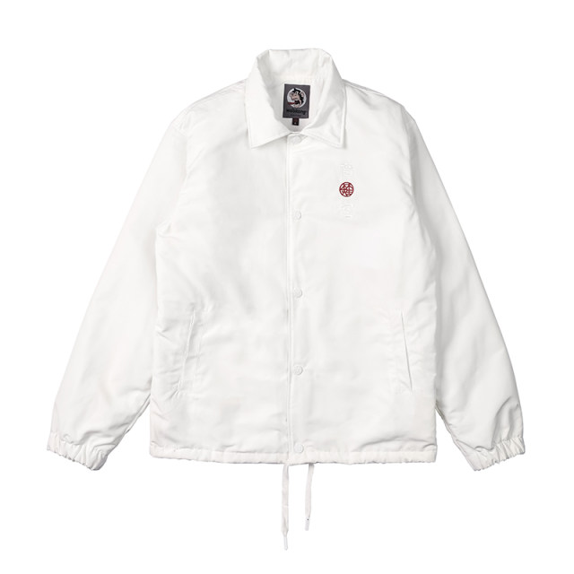 WOOKONG Wukong Little White Dragon Print Coach Jacket Autumn Cotton ...