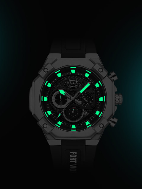 Dickies watch men's multi-functional student three-eye trendy ...