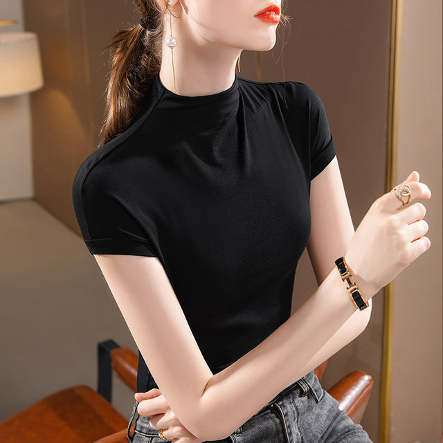 Danyu 2024 new half-sleeved women's T-shirt short-sleeved women's thin ...