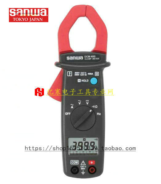 Japan sanwa dcm400 ac clamp current hook meter | Japanese sanwa (sanwa ...