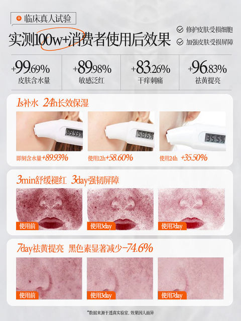 Left VC watering spray small molecule toner moisturizing and wet water ...