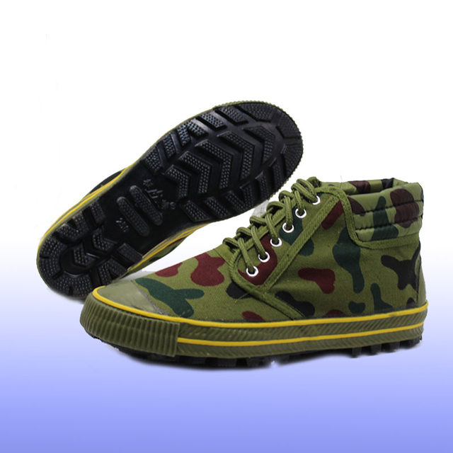 Genuine Zhengfeng rubber nail-socket rubber shoes low top high top anti ...