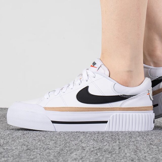 Nike Nike Spring Autumn Female CourtlegACY increases thick -bottom ...