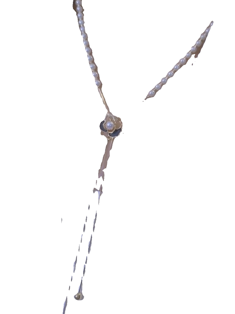Camellia Necklace, Feminine and Versatile Y-Shaped Clavicle Chain ...