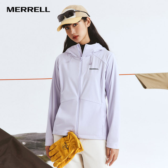 MERRELL Windproof Soft Shell Jacket for Men and Women Outdoor Sports ...