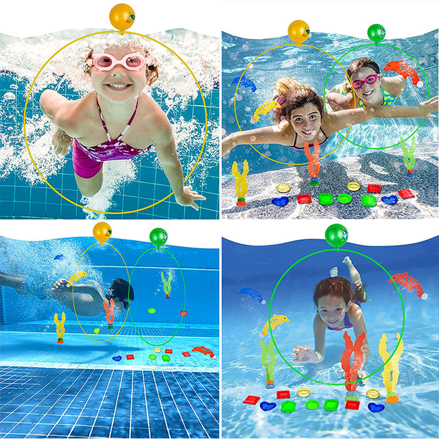Children's water toys, students' underwater breath-holding training ...