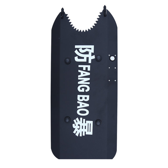 Round shield PC anti-riot hand-held round multi-function arm shield ...