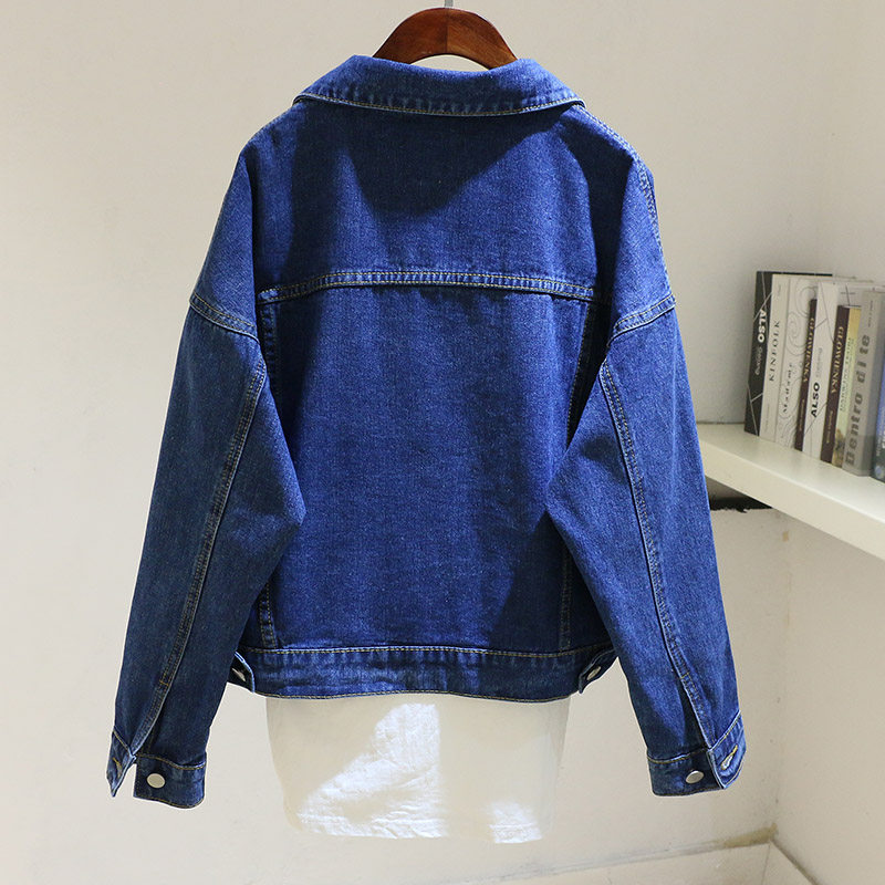 Retro Hong Kong flavor short denim outer set female 2024 autumn new ...