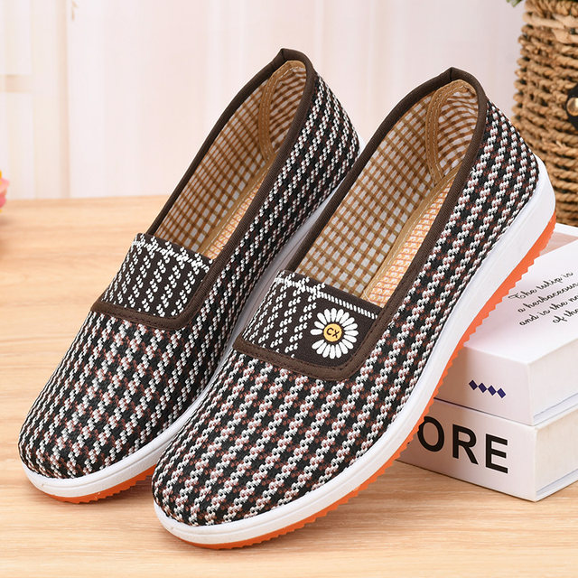 Old Beijing cloth shoes women's spring and autumn new soft-soled non ...
