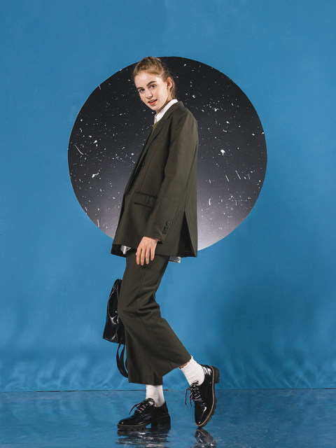 LOEN original design style loose autumn and winter new Japanese retro ...